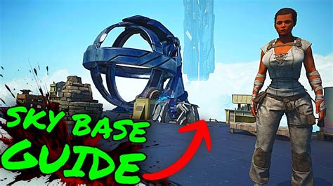 Sky Base Guide In Ark Survival Ascended How To Build On The World