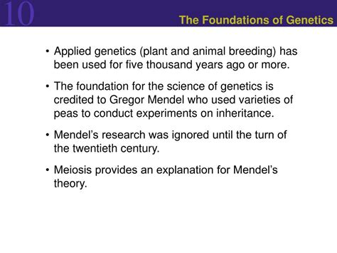 Ppt Genetics Mendel And Beyond Powerpoint Presentation Free