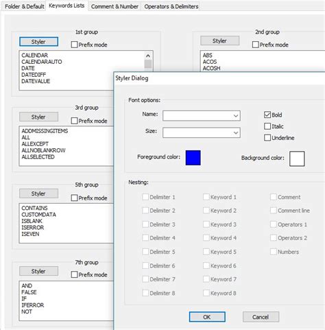 Dax Syntax Highlighting For Notepad Sascha D Kasper