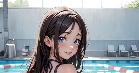 水着 プリケツ競泳水着 りぼんちゃんのイラスト Pixiv