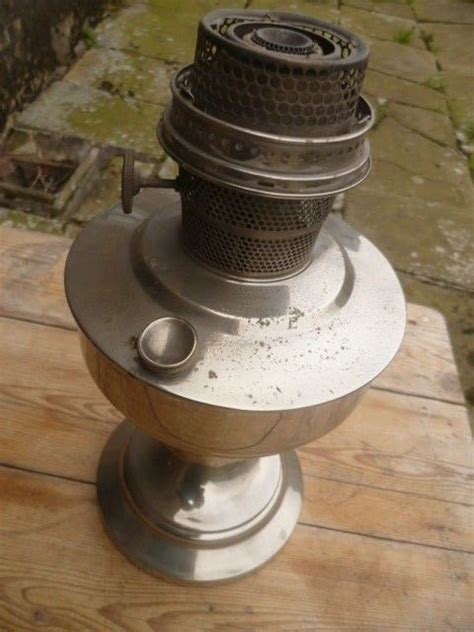 Vintage Super Aladdin Chrome Oil Lamp British Made Antique Price