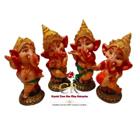 Lord Ganesha Playing Musical Instruments Per Piece Shopee Philippines