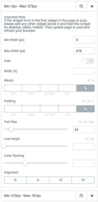 Custom Media Query Breakpoints Pafe