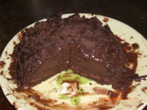 Decadent Chocolate Cake With Ganache Recipe