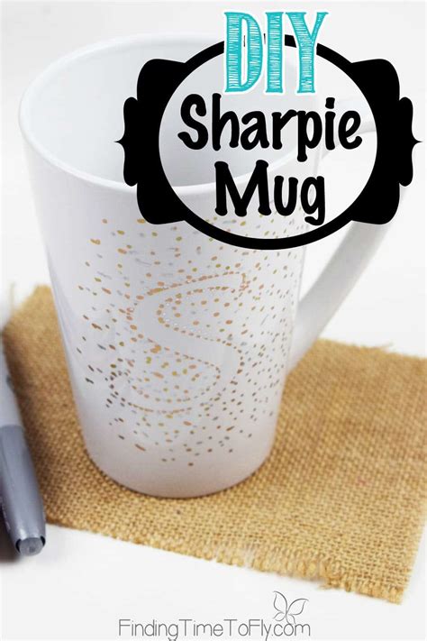 Diy Sharpie Mug Finding Time To Fly