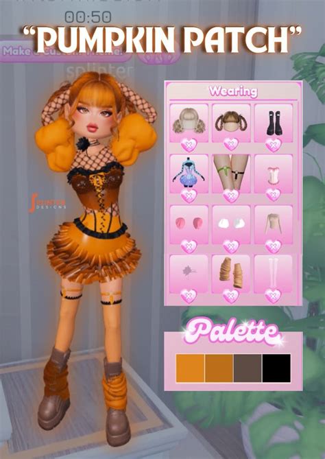 Pumpkin Patch Theme Dress To Impress In 2025 Pumpkin Patch Outfit