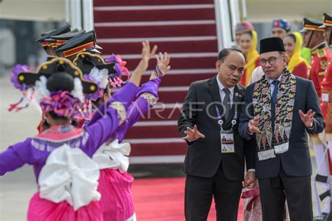 Kedatangan Perdana Menteri Malaysia Anwar Ibrahim Antara Foto
