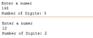 Python Program To Count The Number Of Digits In A Number