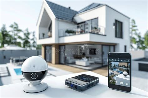 Security Concepts In High Tech Homes Use Sensors For Verification Of Protection Measures