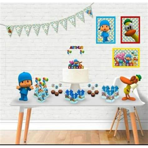Kit Festa Em Casa Pocoyo Shopee Brasil