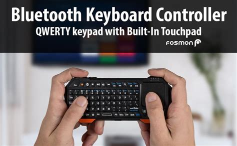 Fosmon Mini Bluetooth Keyboard Qwerty Keypad Wireless