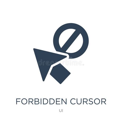 Forbidden Cursor Stock Illustrations 208 Forbidden Cursor Stock