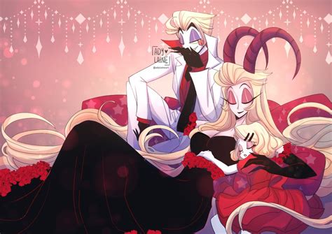 Charlie Morningstar Lucifer Morningstar And Lilith Hazbin Hotel