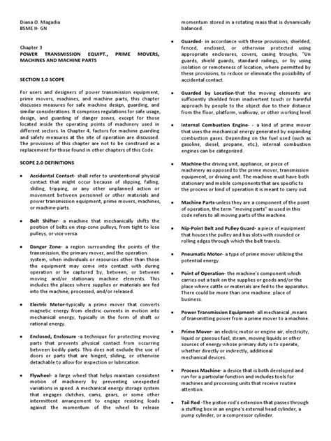 Chapter 3 And 11 Pme Code Outline Pdf