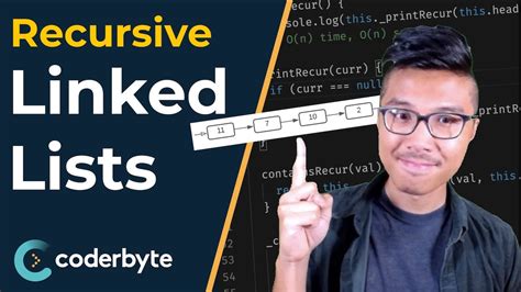 Recursive Linked List From Scratch Youtube