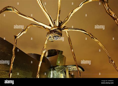 Maman´´ Sculpture By The French American Artist Louise Bourgeois 1911 2010 Beside The Guggenheim