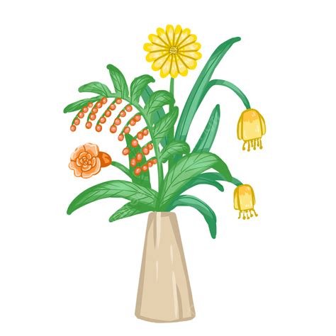 Narcissus Flower Hd Transparent Hand Drawn Narcissus Flower