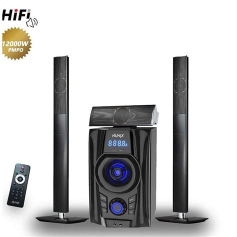 Nunix Mini Home Theater Sub Woofer Speaker System Nu M1 Almar Designs