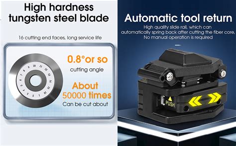 Fyboptwu Ftth Optical Fiber Cleaver Fiber Optic Cleaver