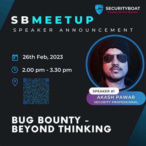 Securityboat On Linkedin Infosec Bugbounty Sbmeetup Cybersecurity