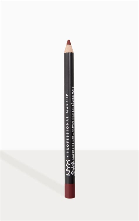 Nyx Pmu Suede Matte Lip Liner Cherry Skies Beauty Prettylittlething Uae