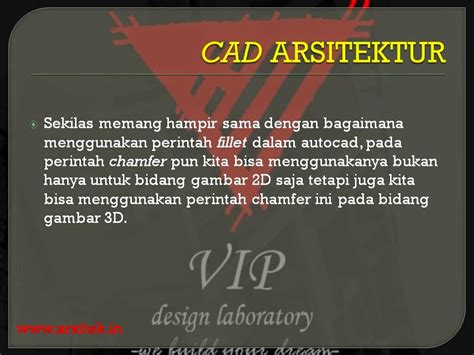 chamfer command dan fillet command cad tutorial