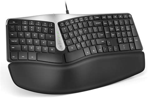Nulea Ergonomic Split Keyboard With Wrist And Palm Qatar Ubuy