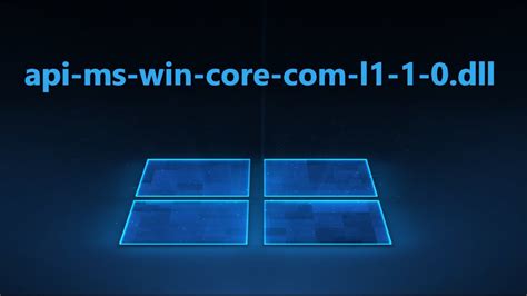 Api Ms Win Core L Dll Windows Youtube