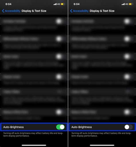 How To Disable Auto Brightness In IOS WinDOSPC