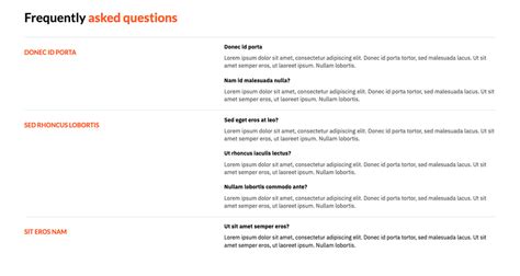 Faqs Blocks For Webiny Page Builder