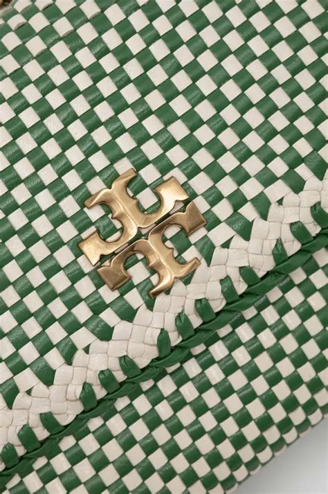 Tory Burch Torebka Skórzana Kolor Zielony