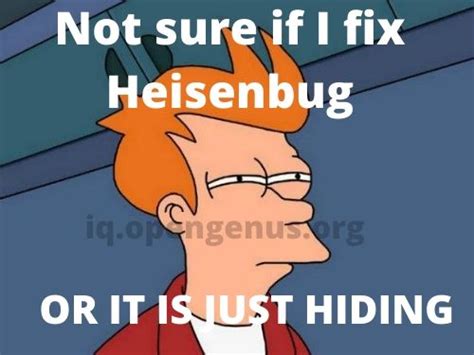 Heisenbug