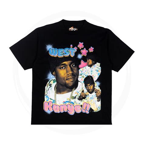 Trippie P Original Kanye West In Tokyo T Shirts Black Multi Brand