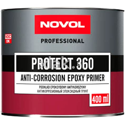 Podkład epoksydowy 1:1 NOVOL Protect 360 szary 400ml Kpl Opinie, Sklep ...