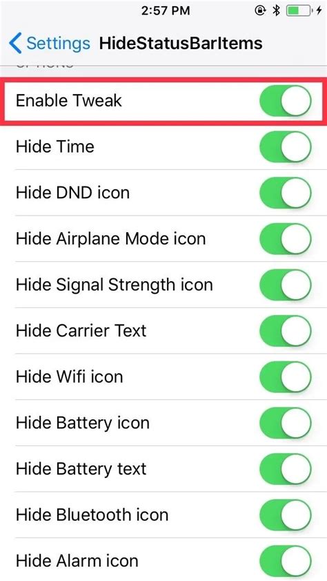 How To Hide Status Bar Icons On Your Iphone For A Cleaner Look In Apps