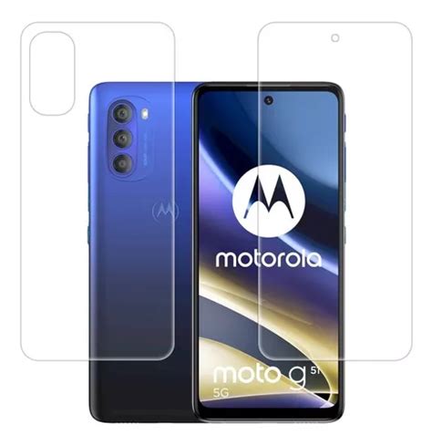 Micas De Hidrogel Delantera Y Trasera Para Moto G g Meses sin interés