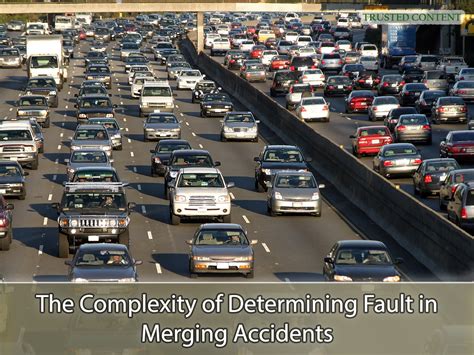 Determining Fault For Merging Auto Accidents In California