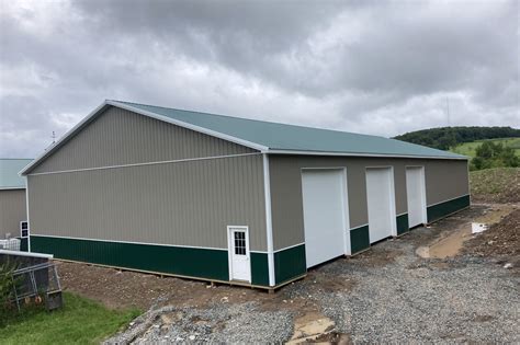 60x120 Pole Barn In Montrose Pa Extreme Pole Buildings