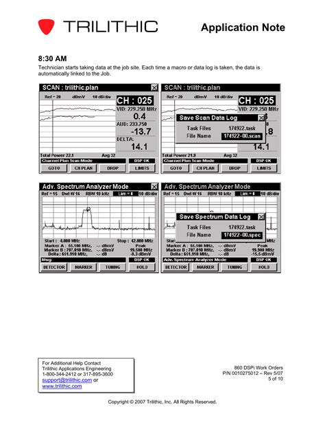 860 Dspi Workordersappnote Pdf Computing Technology And Computing
