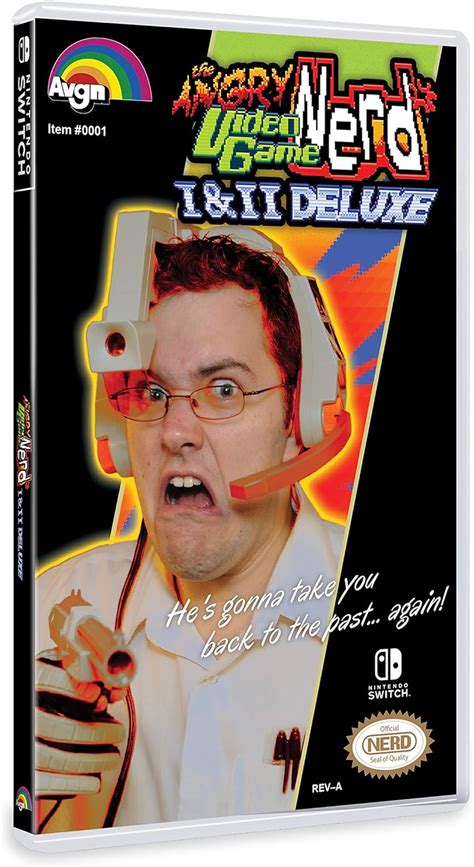 Angry Video Game Nerd 1 2 Deluxe Review Switch Player