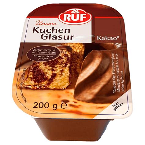 Ruf Glasur Kakao 200g Bei Rewe Online Bestellen
