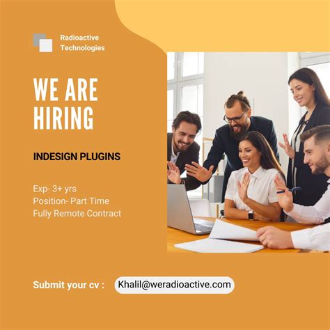 Vinod D On Linkedin Hiring Remotework Share Resume Indesignplugins Plugindeveloper