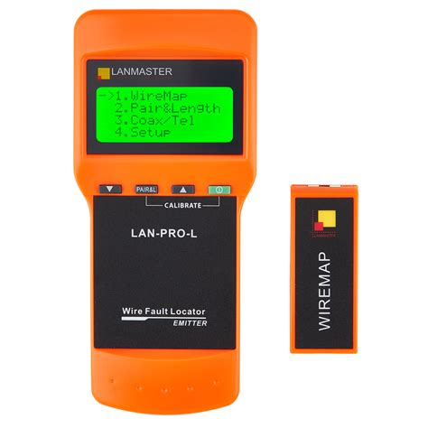 Lanmaster LAN-PRO-L Тестер кабельный с LCD дисплеем и функцией ...