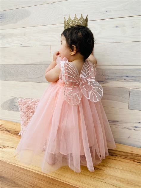 Butterfly Birthday Dress First Birthday Tulle Dress With Big Butterfly