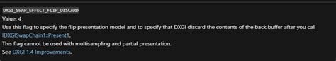 Coding Imgui Dx11 Using Dxgiswapeffectflipdiscard Breaks