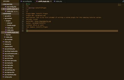 Building Your First Wordpress Plugin From Scratch “episode 1 Of 3