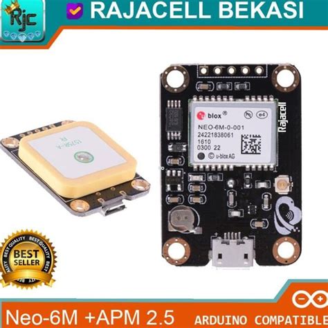 Jual Gps Ublox Neo 6M Neo6Mv2 Module With Flight Control Eeprom Wmc Apm