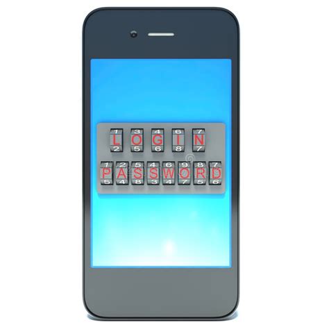 entering password on android phone editorial photography image of