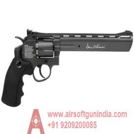Dan Wesson 8 CO2 BB Revolver Black By Airsoft Gun India Airsoft Gun