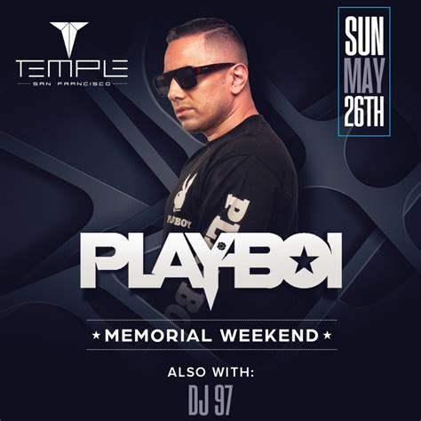 Sunday Memorial Day Weekend Free Party At Temple Sunday May 26